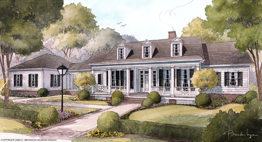 C. Brandon Ingram Design House Plans | Southern Living House Plans